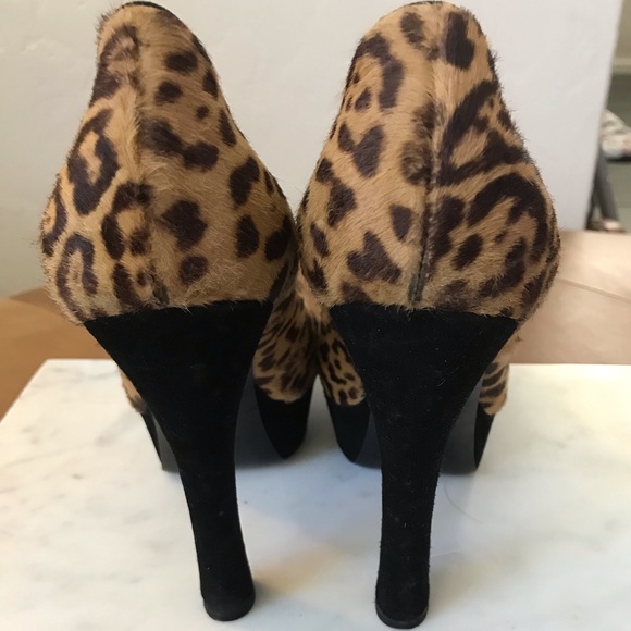 Yves Saint Laurent | Shoes | Ysl Palais Leopard Calf Hair Pump | Poshmark
